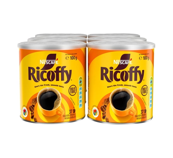 Buy Nescafe Ricoffy Instant Coffee 6 x 100g in Bulk | Makro Business