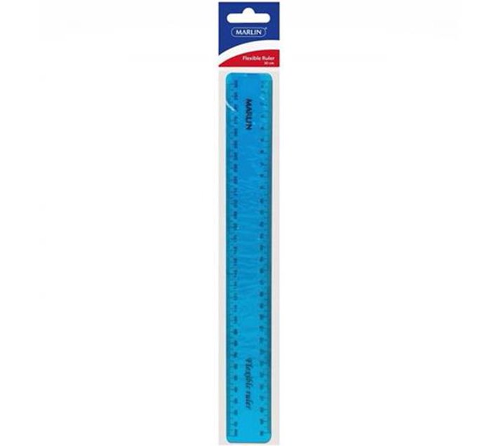 Someone’s in a Makro Marlin Flexible 30cm Ruler Blue Mood