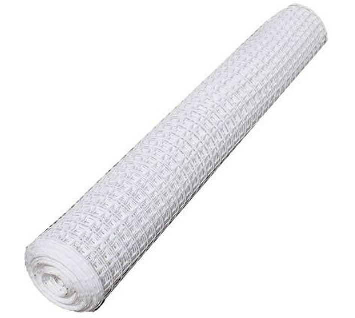 WOODLY GARDEN FENCE - WHITE Size: 1m x 25m / 30 x 30mm PLASTIC Fence ...