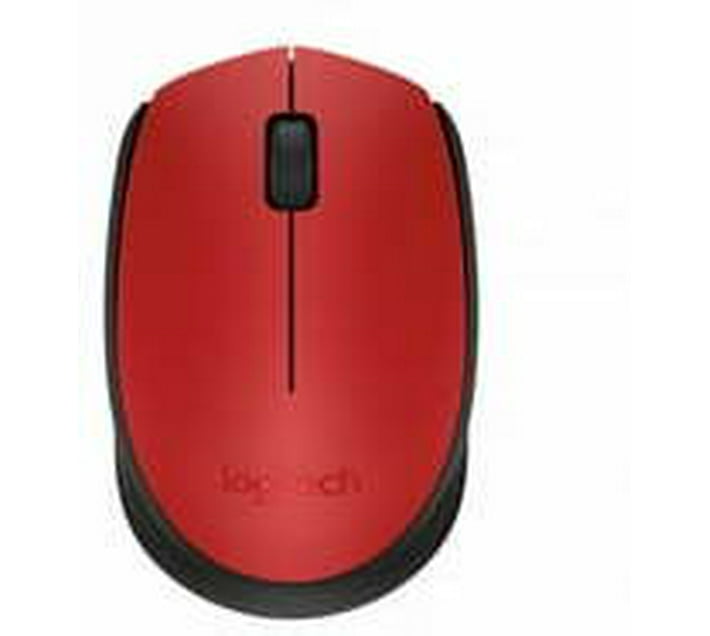 Logitech Wireless Logitech M171 Mouse Red Wireless Gaming Mouse (2.4GHz ...