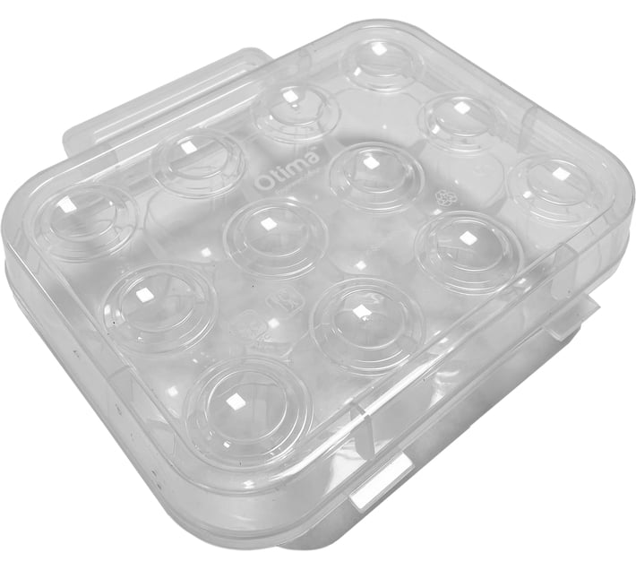 otima Plastic Egg Container - 0 ml (Transparent) | Makro