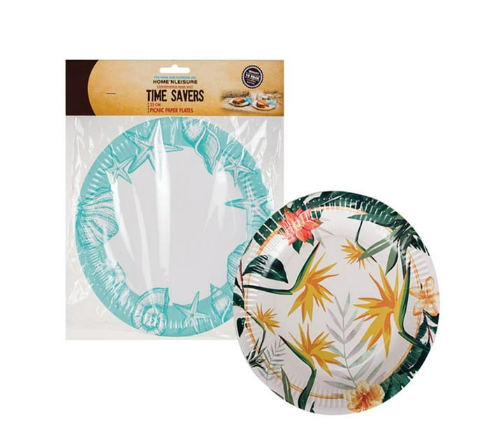 Someone’s in a Makro Set of 2 Picnic Plates Paper - 10 Piece per Pack ...