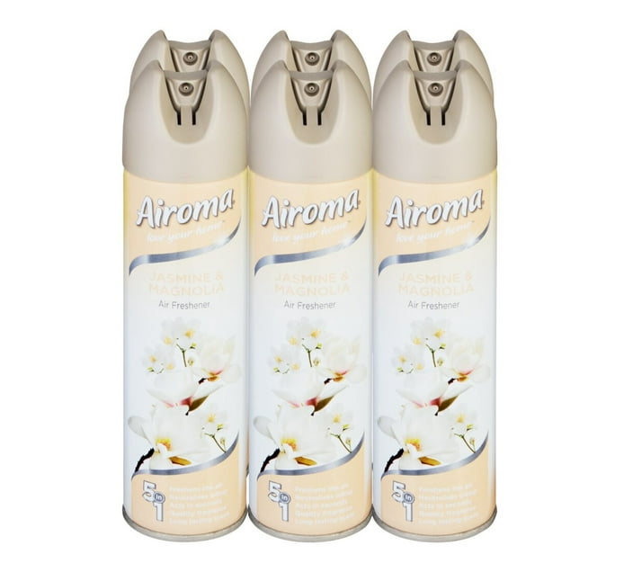 Buy Airoma Air Freshener Jasmine & Magnolia (6 x 210ml) in Bulk | Makro ...