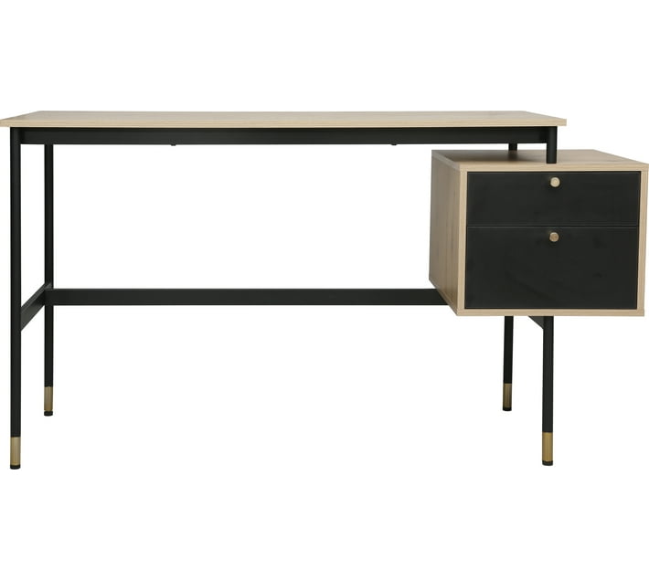 Everfurn FD-OD-67 Engineered Wood Office Table (Free Standing, Finish ...