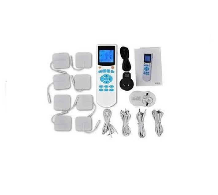 Ashcomonline 4 Channel TENS & EMS Machine Pain Relief Massager TENS ...