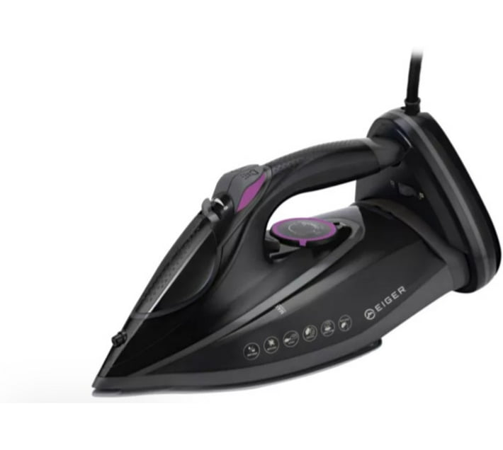 Eiger Angato Steam Iron (Black) | Makro