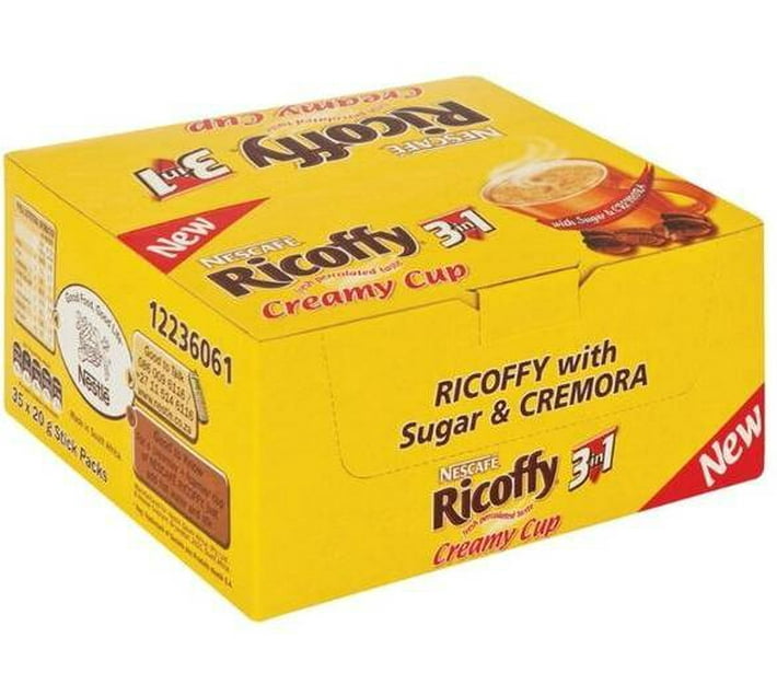 Buy Nescafe Ricoffy 3 in 1 Instant Coffee (175 x 18 g) in Bulk | Makro ...