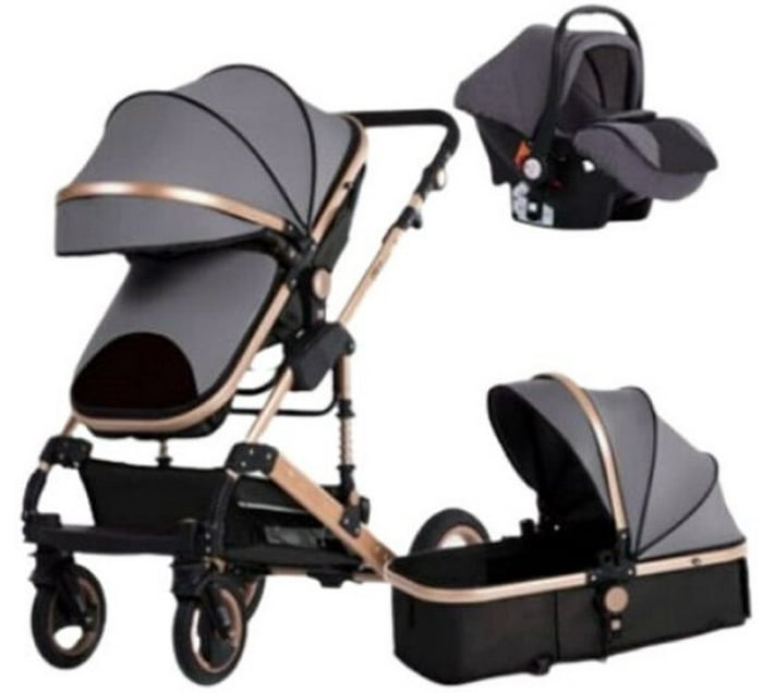 Generic 699531342468 Stroller Pram (Multi, Grey) | Makro