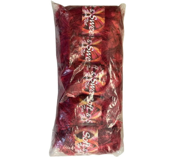 JOST Fur #60 Knitting Wool Art and Craft Kit (Red) | Makro