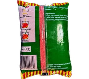 sundew Fruit Flavour Juice Powder - WATERMELON (500 g, Pack of 10) | Makro