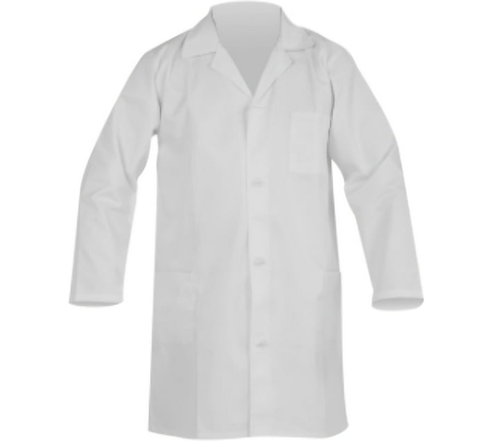 Better Buys Lab Coat\ Medical Coat (MEDIUM)- Polycotton Reusable Safety ...
