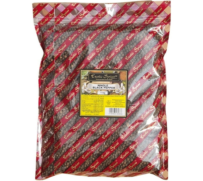 Buy Exotic Spices Whole Black Pepper (1 kg) in Bulk | Makro Business