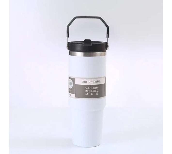 UNIQUE Coffee Cup Double-Layer Vacuum Flask Thermos Handheld Insulated ...