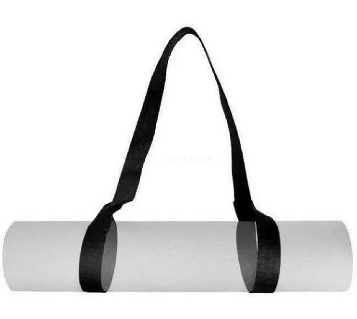 Ashcomonline Yoga Mat Strap (Black, Money Belt, 0 L) | Makro