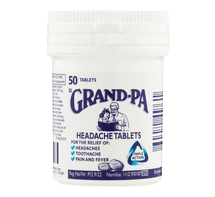 Someone’s in a Makro Grand-pa Headache Tablets (1 x 50's) Mood