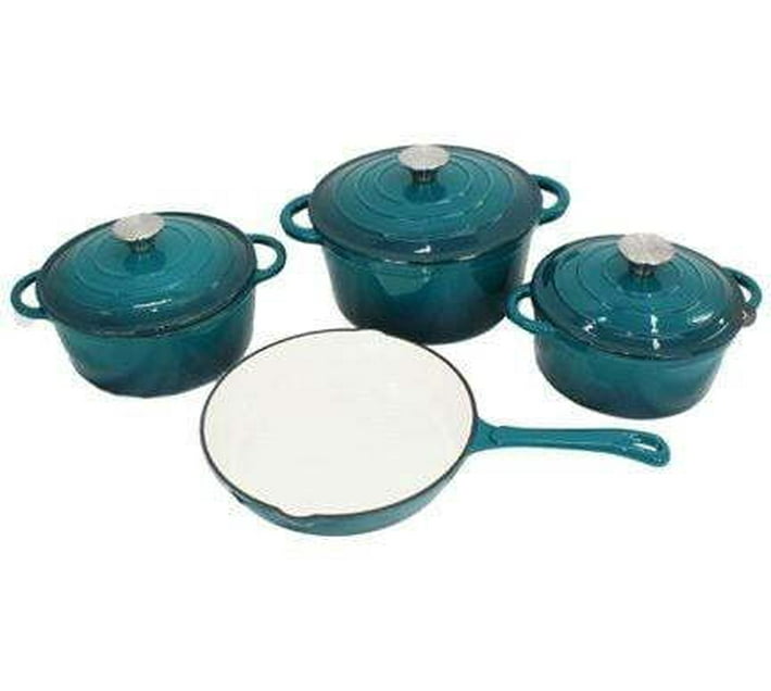 Buy Smte Cookware Pot Set Cast Iron Cookware Set (1 - Piece) in Bulk ...