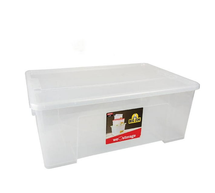 Someone’s in a Makro Storage Box - Plastic - Transparrent - 30L - 55Cm ...