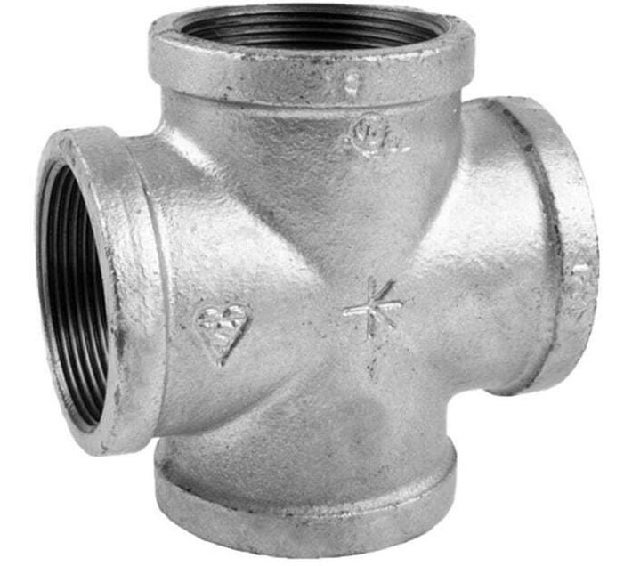 K-Brand 260040 4-way Pipe Joint (Pack of 1) | Makro