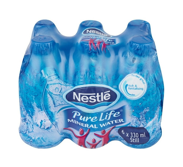 Buy Nestle Pure Life Still Mineral Water 6 x 330ml in Bulk | Makro Business