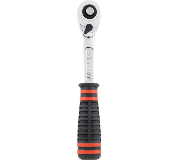 RATCHET HANDLE (RUBBER GRIP) 1/4 SQ DR | Makro