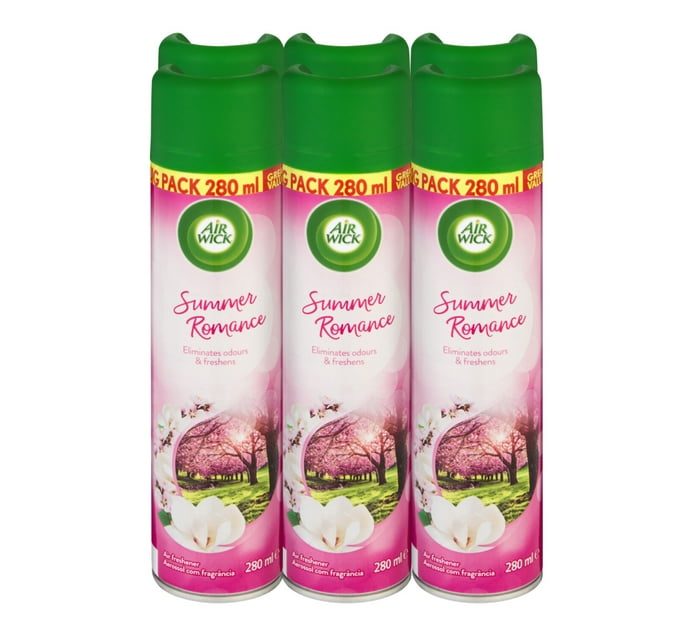 Buy Airwick Air Freshner Summer Romance (6 x 280ml) in Bulk | Makro ...
