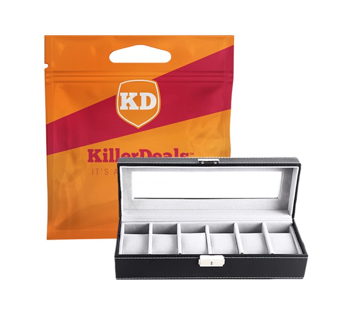 Someone’s in a Makro Killer Deals PU Leather 6 Slot Luxury Watch ...
