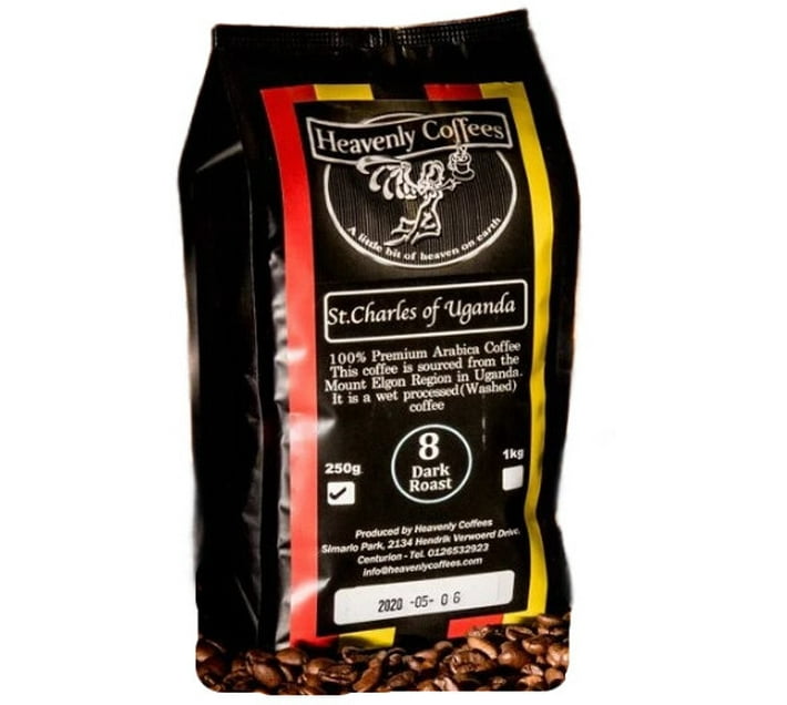 Heavenly Coffees St Charles of Uganda FILTER GROUND Roast & Ground ...
