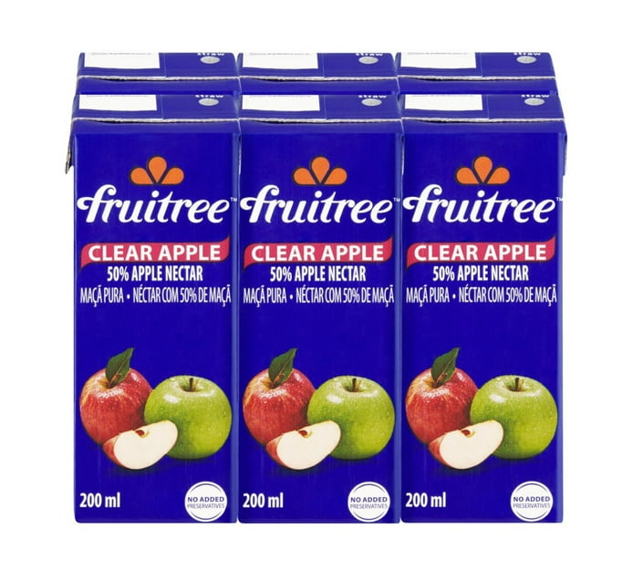 Buy Fruitree Apple Nectar 6 x 200ml in Bulk | Makro Business
