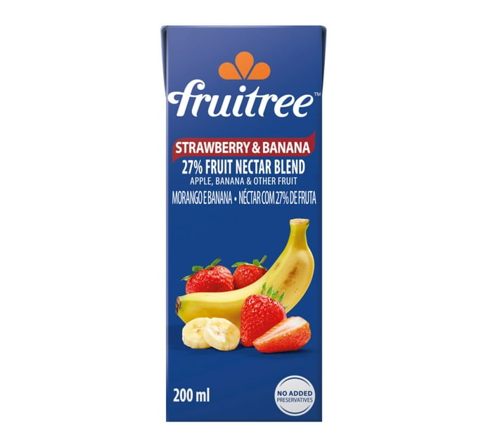 Buy Fruitree Ready To Drink Nectar Strawberry (24 x 200ml) in Bulk ...