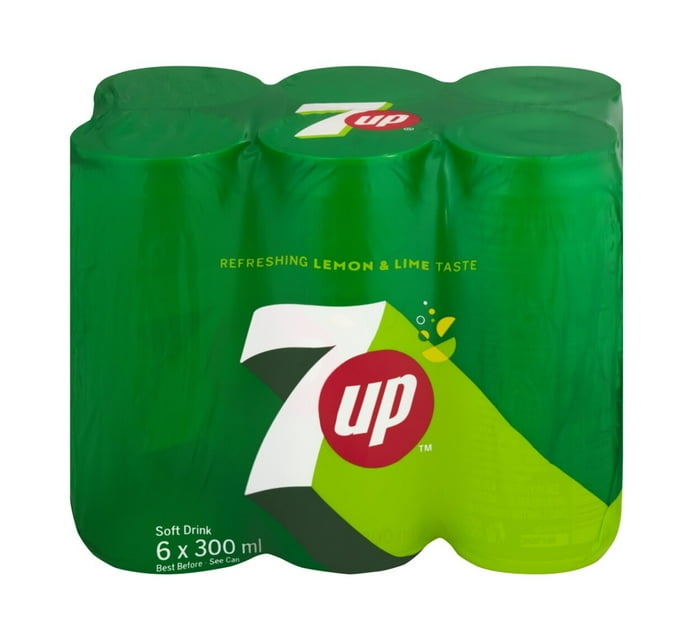 7 Up 7up Cans Sugar Free (6 x 300ml) | Makro