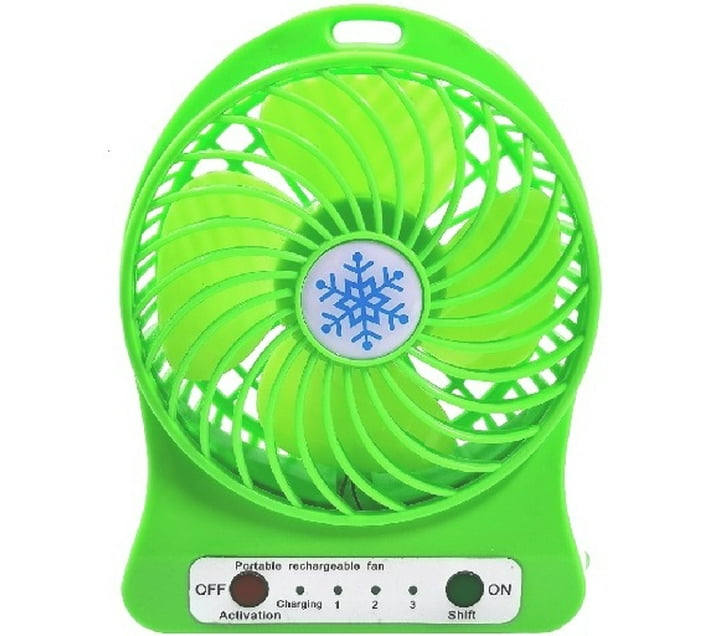 Generic SE-F001 A+++ 120 mm 4 Blade Table Fan (Green, Pack of 1) | Makro