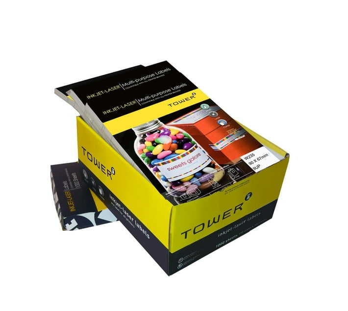 Someone’s in a Makro A4 Inkjet - Laser Labels - W235 90 x 67 - 9UP 1000 ...