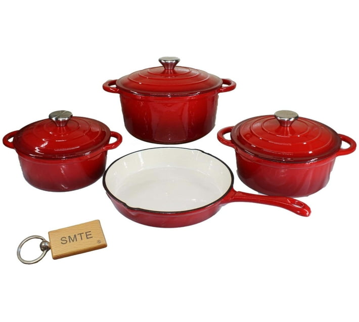 SMTE Ak-1709 Cast Iron Cookware Set (1 - Piece) | Makro