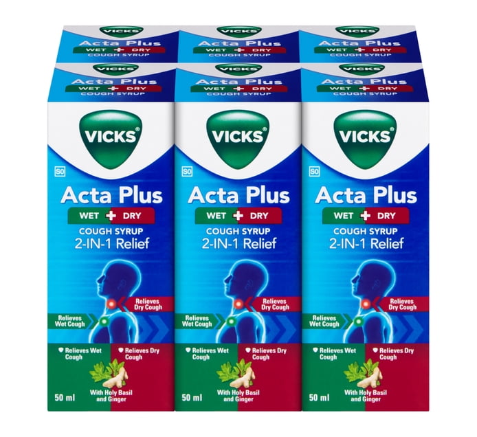 Buy Vicks Acta Pls Cough Syrup (6) in Bulk | Makro Business