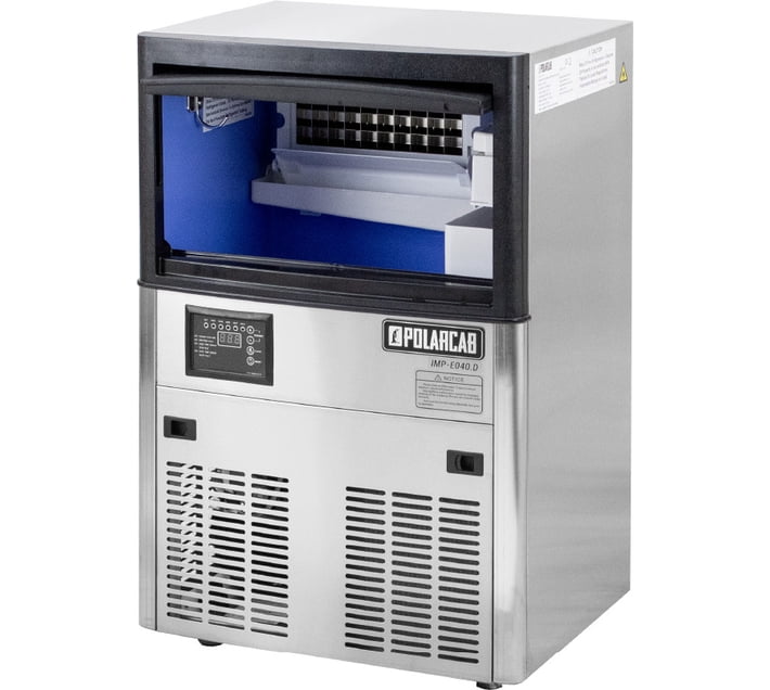 Buy Polarcab Ice Machine-40kg Ice Cube (Drain Pump) Ice Maker For Hotel ...