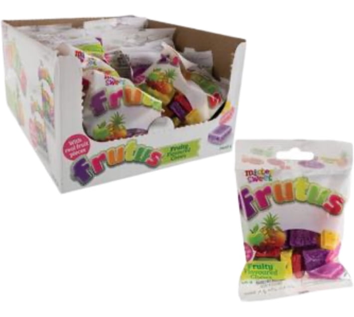 Mister Sweet Sweet candy ms frutus chews 60g (th) Bag (3 x 180 g) | Makro