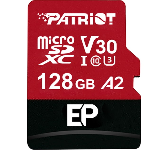 Patriot EP A2 MicroSDHC 90 MB/s Memory Card | Makro