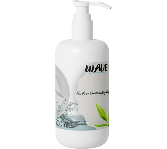 wave Eco-Friendly and Cruelty-Free Tea-tree Dishwashing Detergent (500 ...