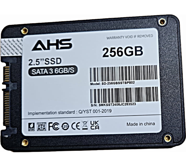 AHS SSD (256GB) (Interface: SATA III, Form Factor: 2.5 Inch) | Makro