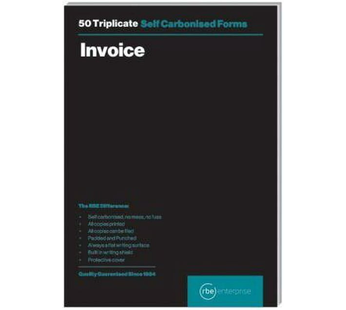 RBE TF0010 Invoice Triplicate Pads A5 (1 Sets) | Makro