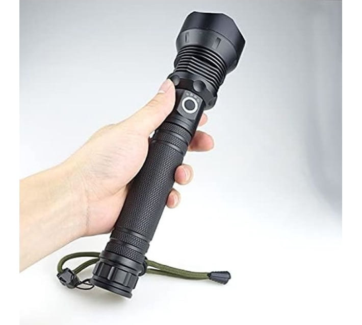 Buy ANDOWL Waterproof Rechargable Torch LED Light Q-5111 Torch (Blue ...