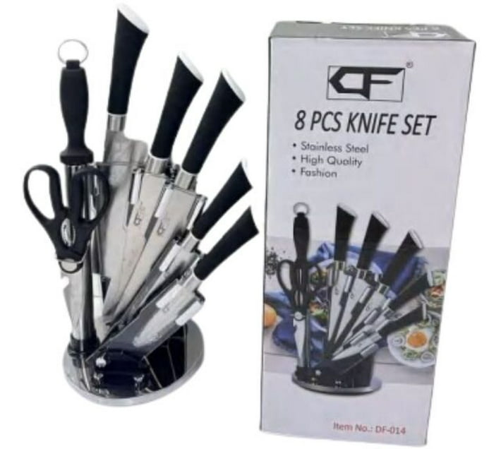 Generic Ultimate 8-Piece Knife Set – Precision and Versatility for ...