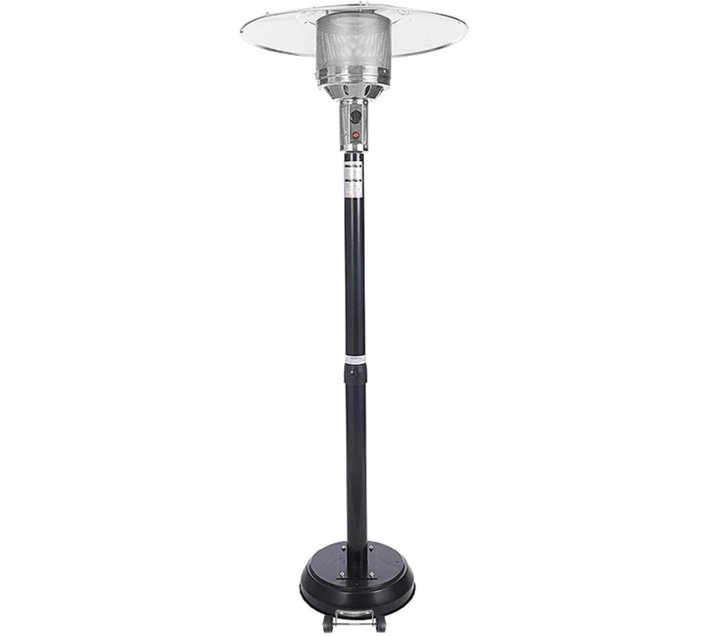 Fine Living 4000746 Convection Heater Suitable for Outdoor (Black) | Makro