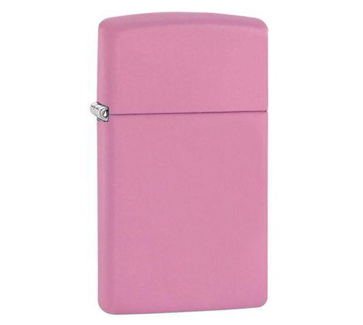 Someone’s in a Makro Zippo Lighter - Slim Pink Matte Mood