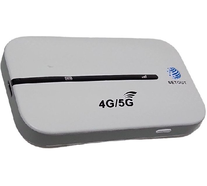 SET OUT 4GMR-E160 100 Mbps 4G Router (White, Black, Single Band) | Makro