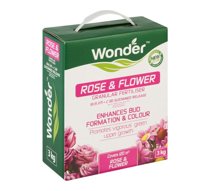 Wonder 3kg Fertilizer Rose & Flower | Makro