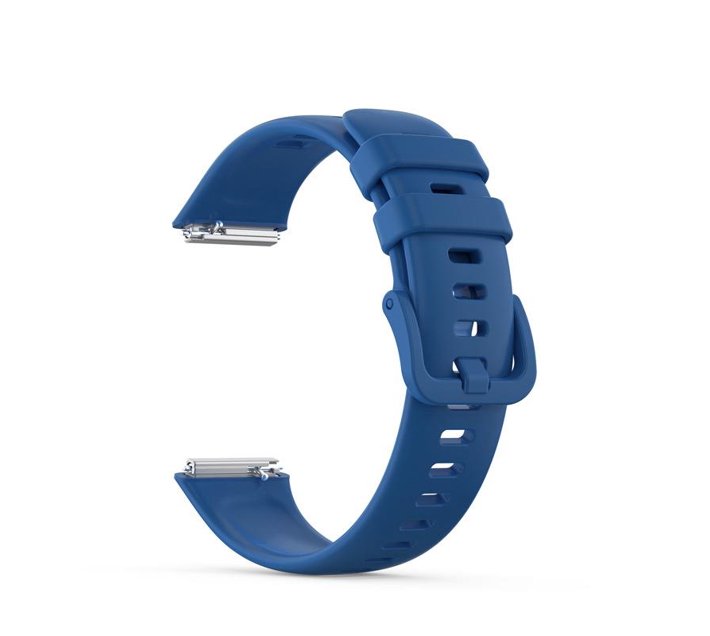 Someone’s in a Makro Huawei Band 7 Silicone Strap -Royal Blue Mood