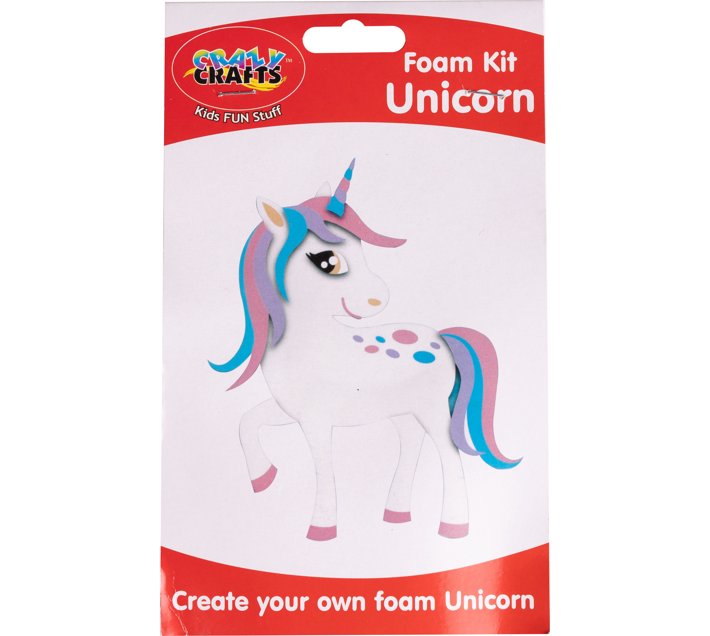 Crazy Crafts Foam Kit Unicorn Craft Kits Art and Craft Kit (Multicolor ...