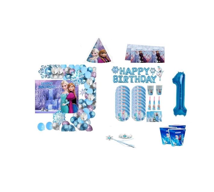Someone’s in a Makro Frozen Party in a box for 1st birthday Mood