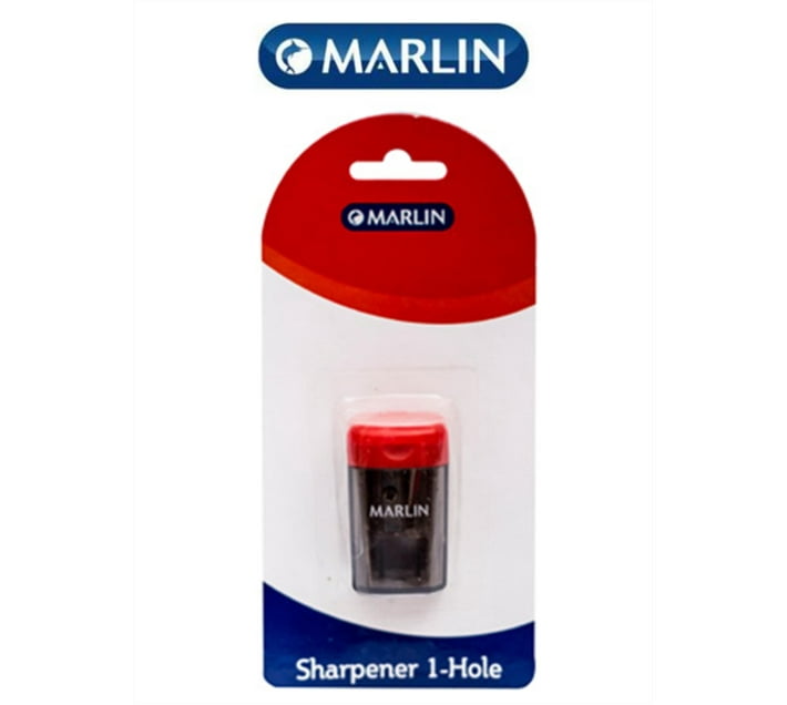 Someone’s in a Makro Marlin Plastic Sharpener 1 Hole+Container Mood